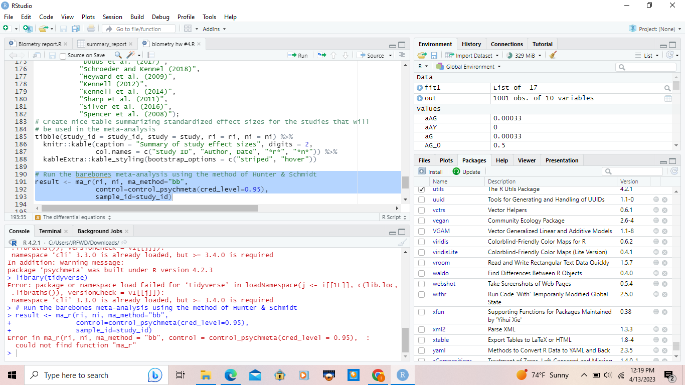 Solved I'm having trouble with an R code for barebone | Chegg.com