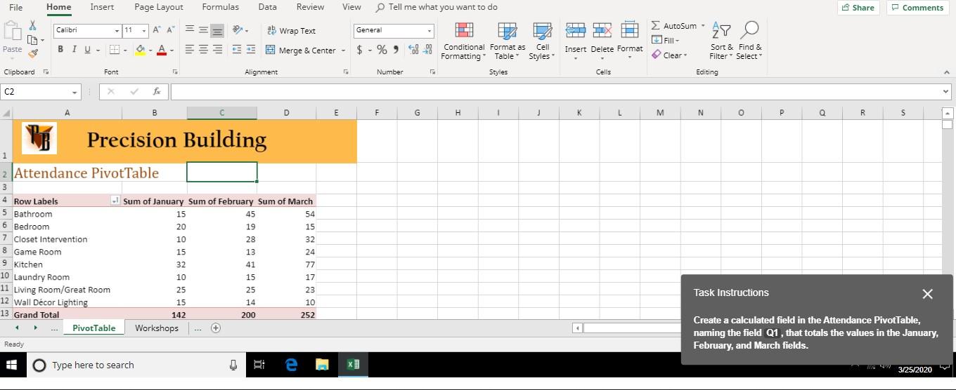 File Home Insert Page Layout Formulas Data Review | Chegg.com