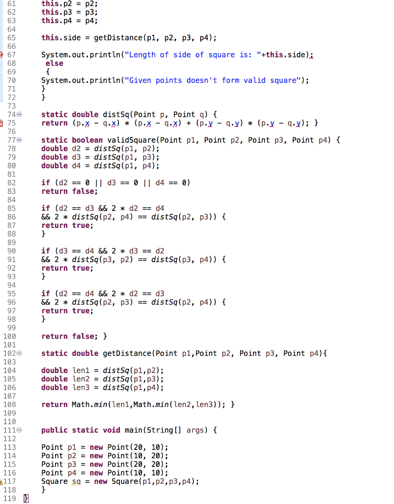 Solved Modify each figure class (Circle, Triangle, | Chegg.com