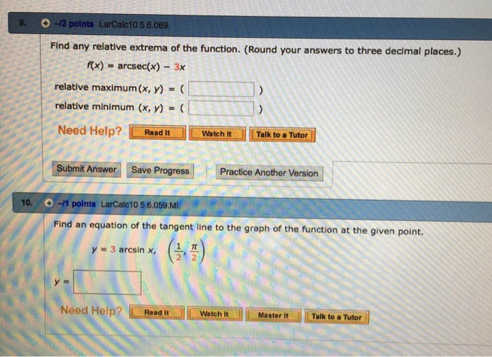 Solved Find any relative extrema of the function. (Round | Chegg.com Solved Find any relative extrema of the function. (Round | Chegg.com