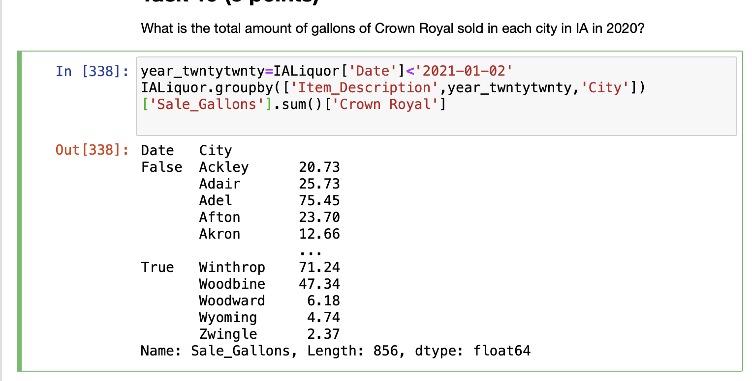 Solved I need to only show the true values and not the false | Chegg.com