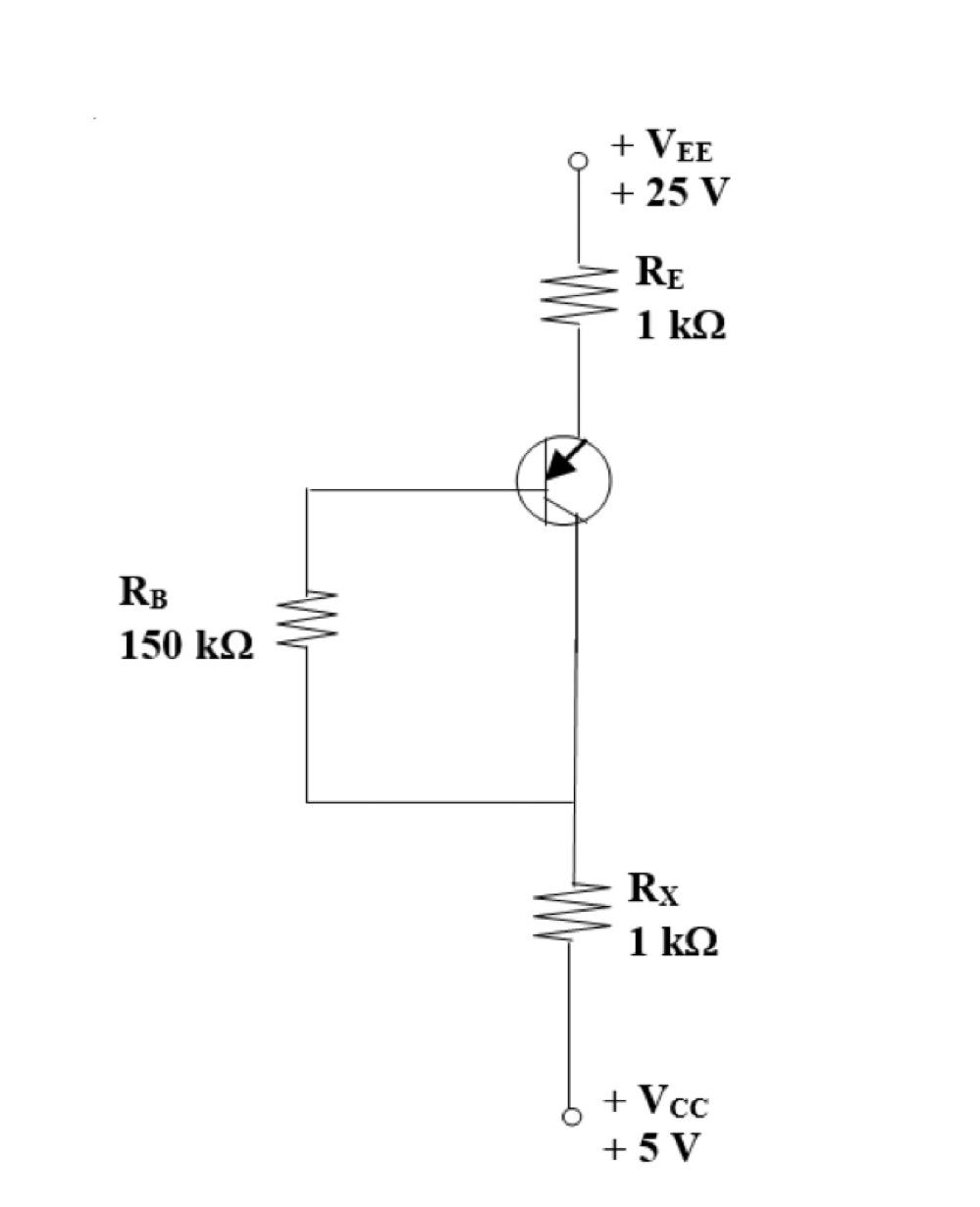 Solved Find Ic Ib Ie Vec B Dc 100