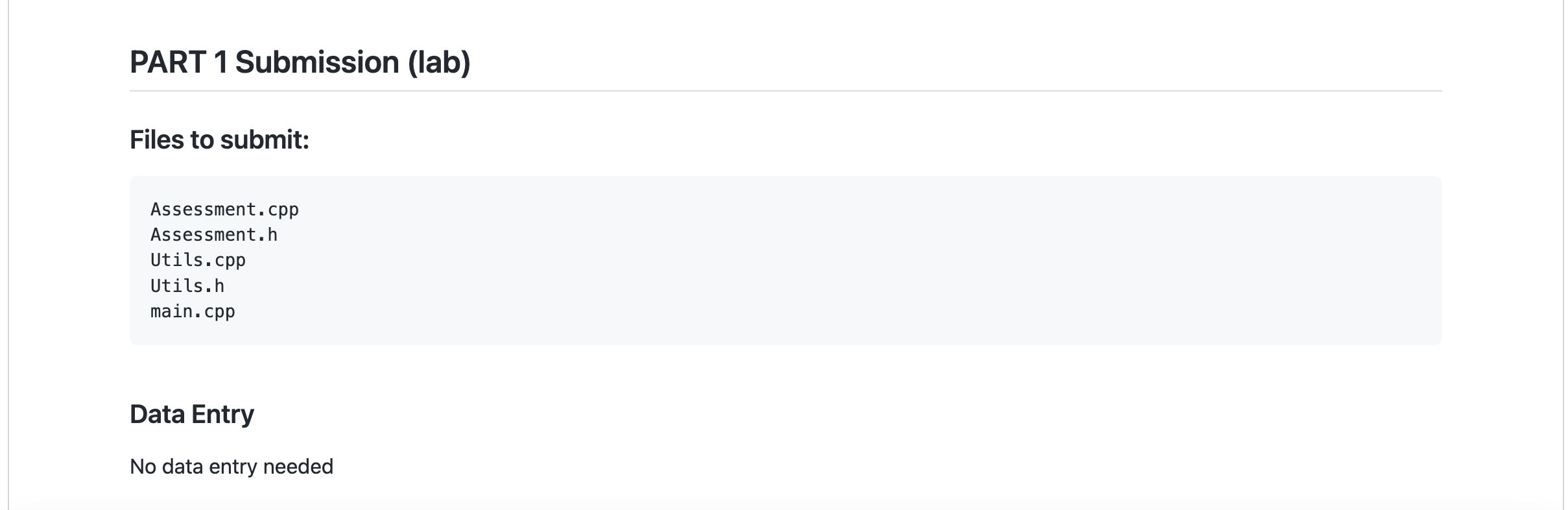 Solved Your task is to create a module called Assessments ( | Chegg.com