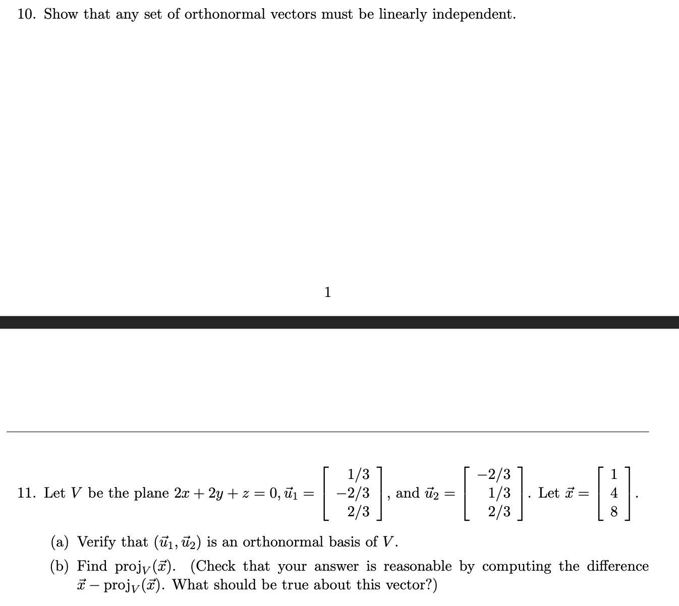 Solved Can you help me with both 10 ﻿and 11!how that any set | Chegg.com