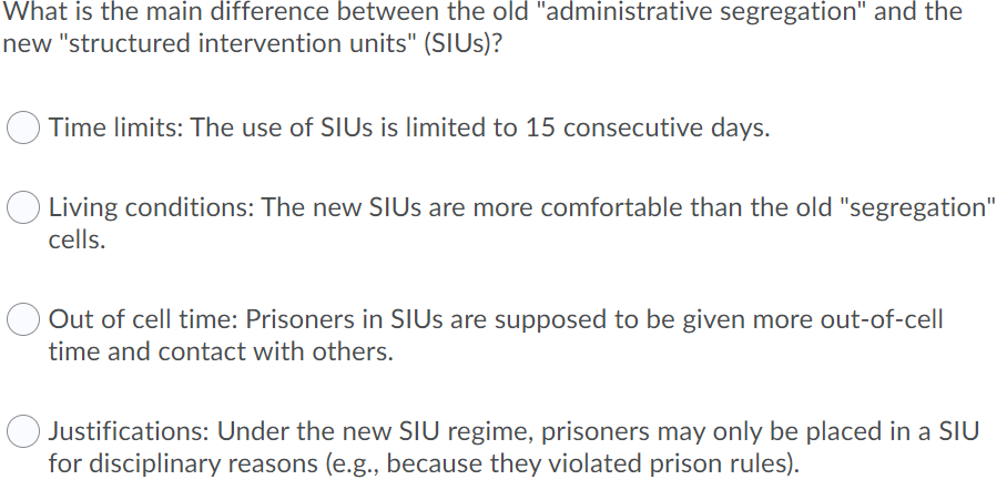 Solved What is the main difference between the old | Chegg.com