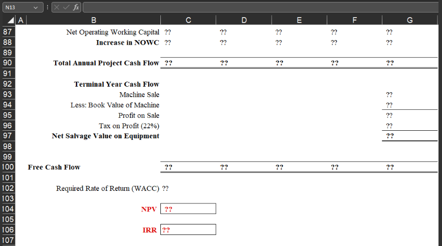 Solved Solve all problems in the Excel file providedProblem | Chegg.com