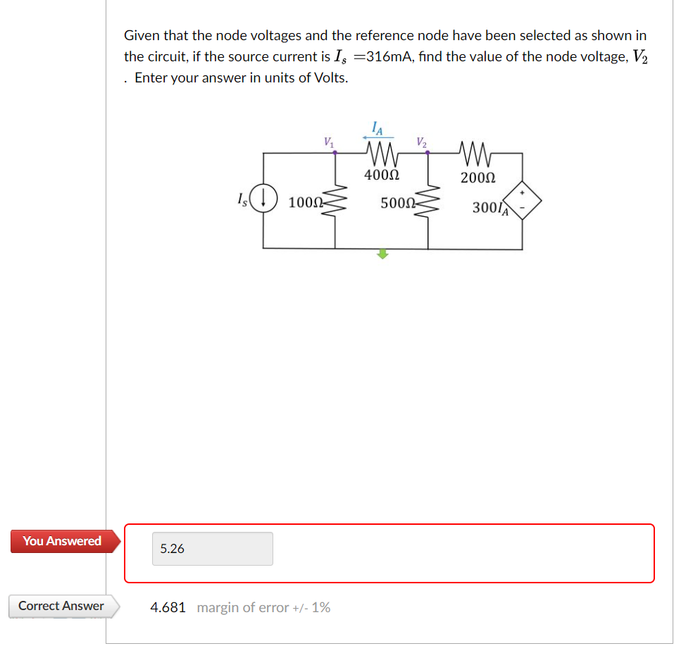 Solved Given that the node voltages and the reference node | Chegg.com