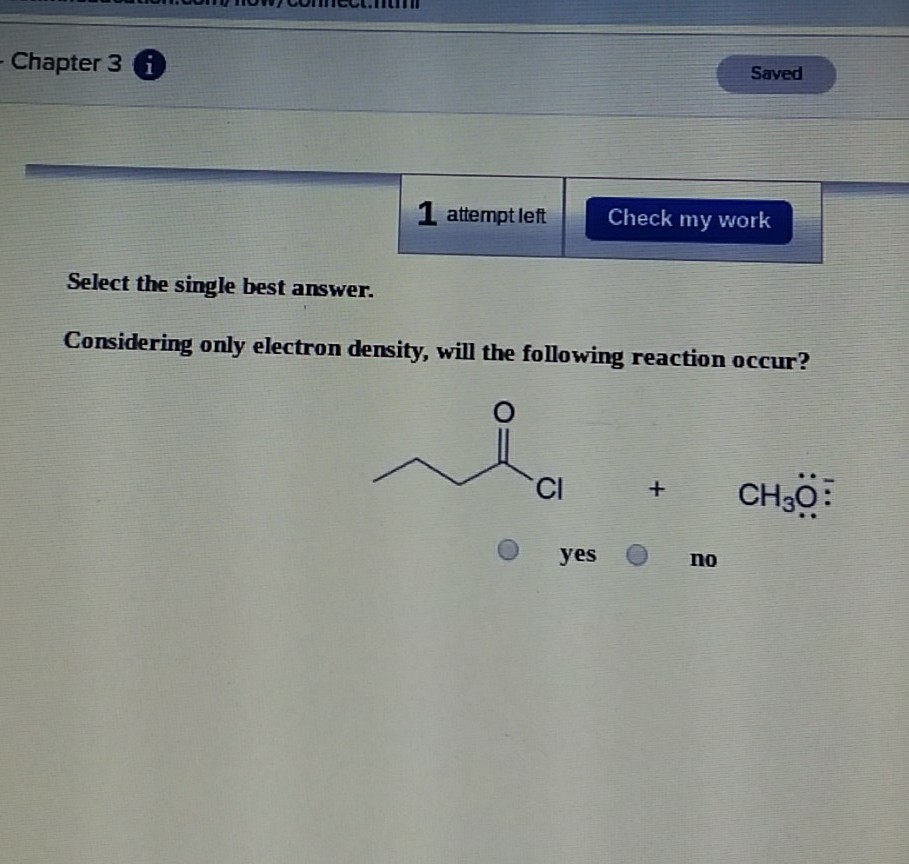 Solved Chapter 3 i Saved 1 attempt left Check my work Select | Chegg.com