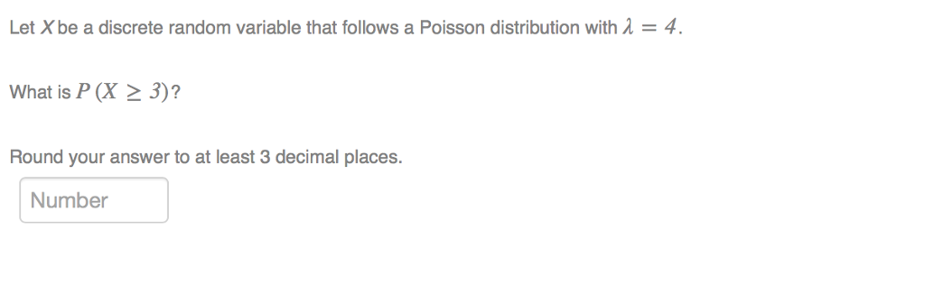 Solved 1 point Let Xbe a random variable that follows a | Chegg.com