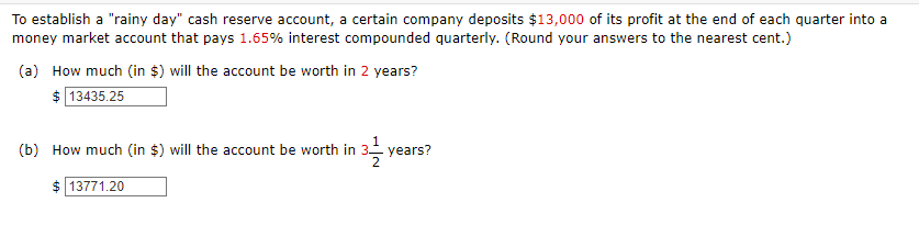 Solved I just want to make sure this is correct. If not can | Chegg.com