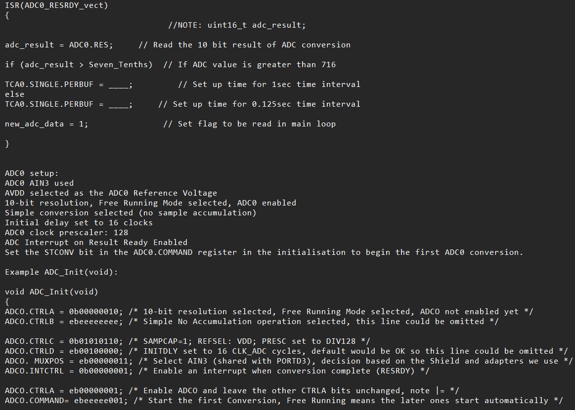 Solved Example Interrupt Service Routine Isr Rtc Pit Vect