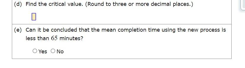 Solved An electronics manufacturing process has historically | Chegg.com