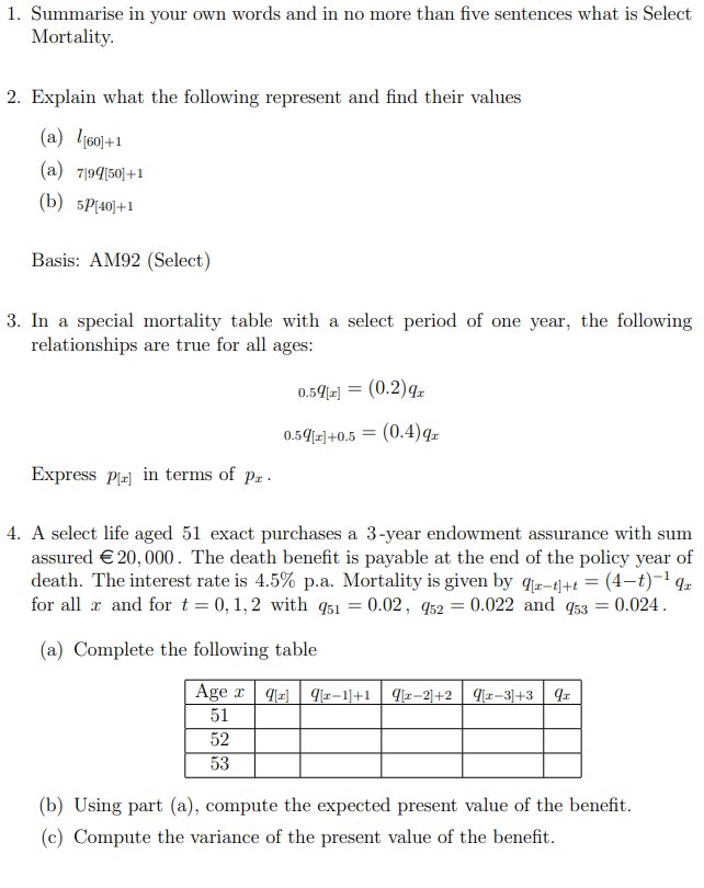 Solved 1. Summarise in your own words and in no more than | Chegg.com