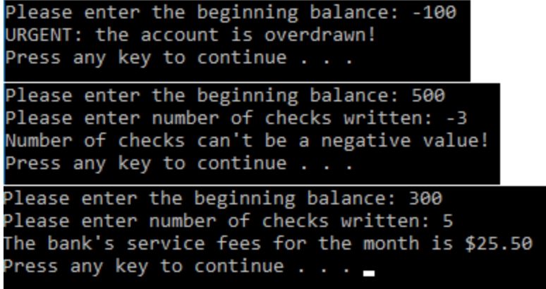 Solved C++ Bank Charges A bank charges $10 per month plus | Chegg.com