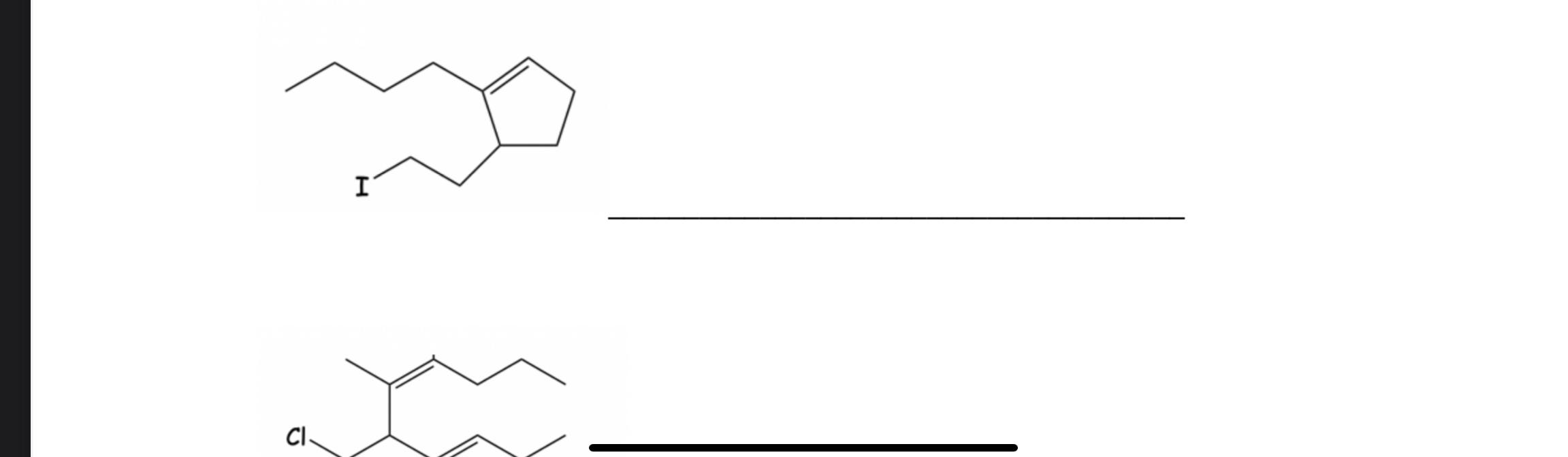 Solved Name the following alkyl halide-containing molecules | Chegg.com