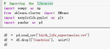 Solved Python Machine Learning P1.1 Train the Kmeans | Chegg.com