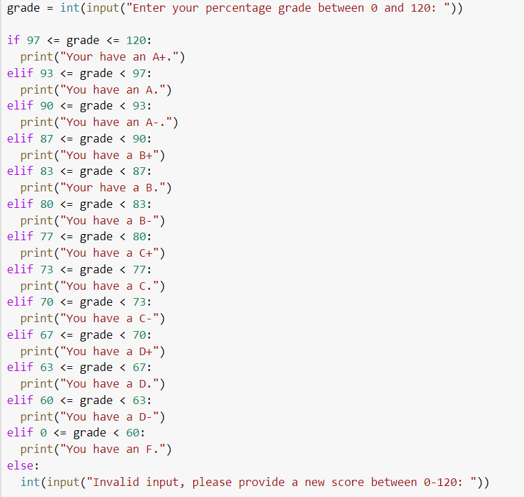 Solved (python) Can someone help me make this loop if the | Chegg.com