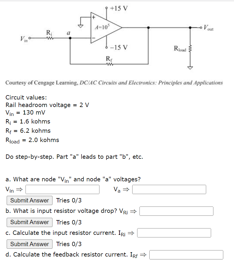 Courtesy of Cengage Learning, DC/AC Circuits and | Chegg.com