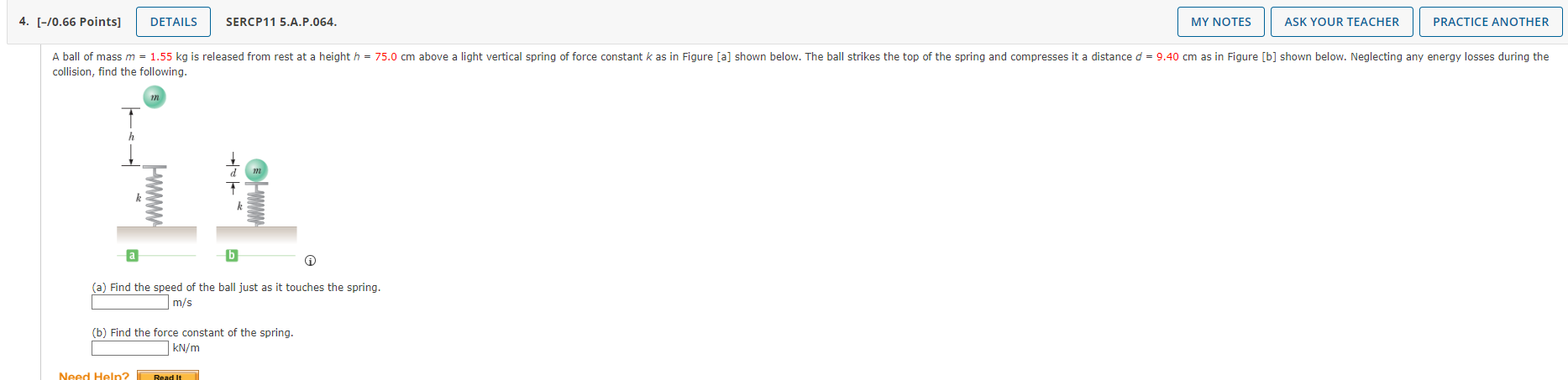 Solved collision, find the following. (a) Find the sneed of | Chegg.com