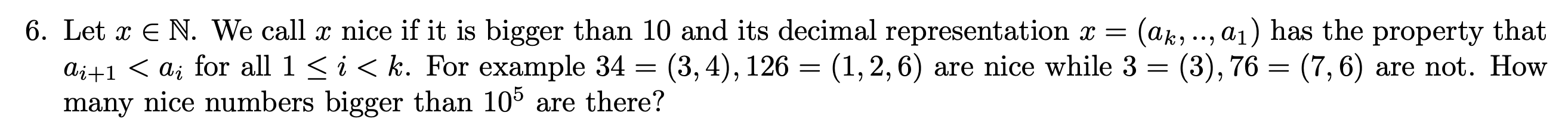 Solved Course name: Intro to Combinatorics Please solve all | Chegg.com