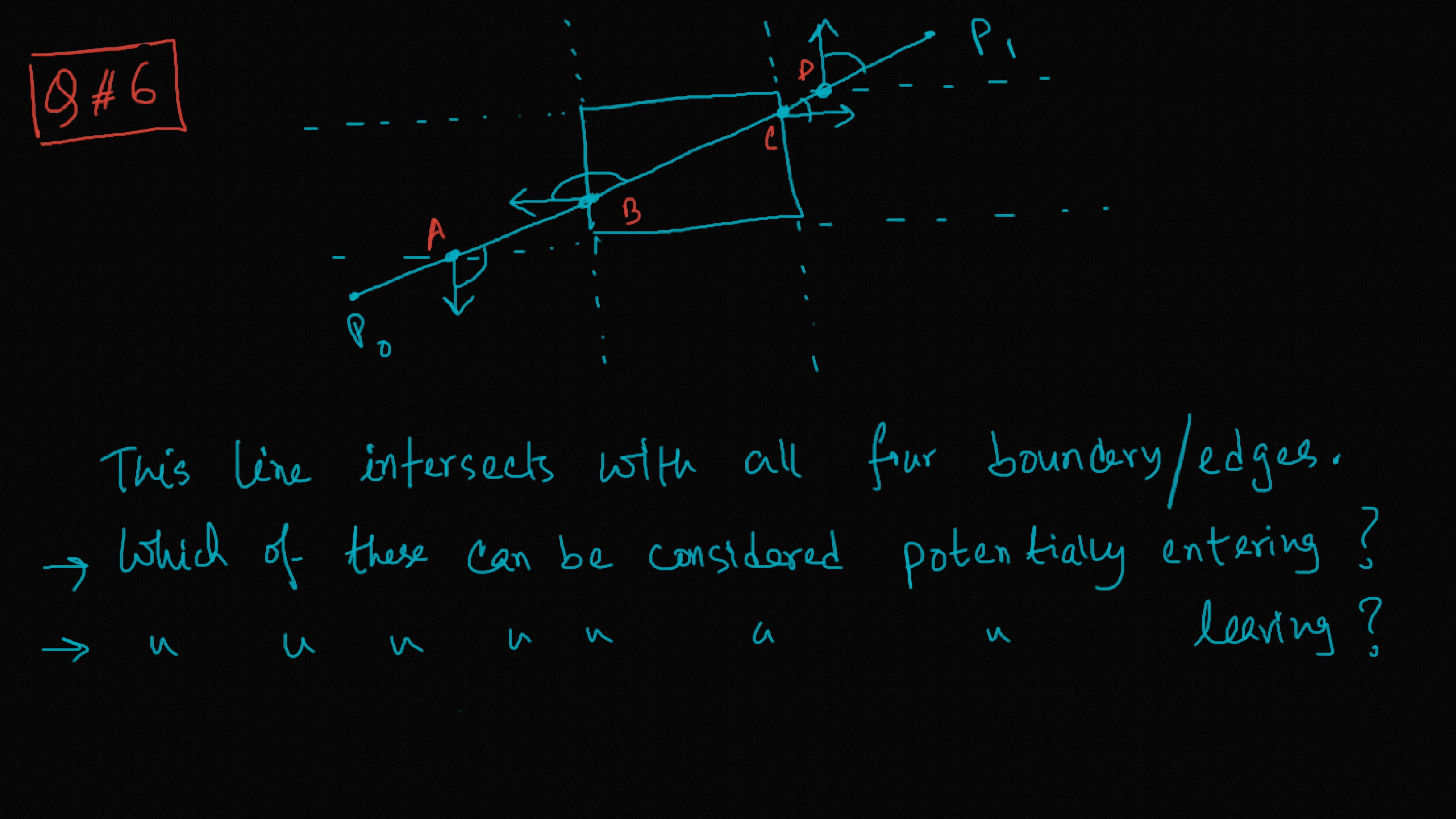 Solved u ㅁ Cyrus-Beck Algo [Textbook : Chapter 3, Section | Chegg.com