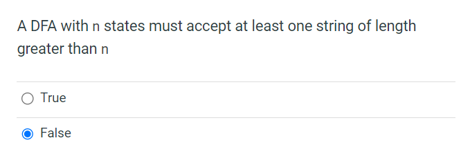 Solved Given a DFA M, a DFA M' can be constructed that | Chegg.com