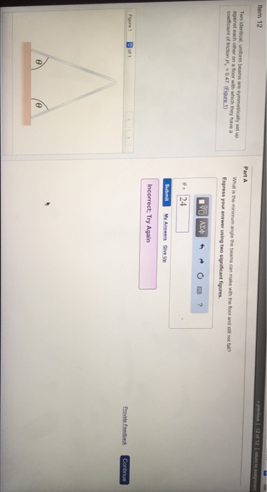 Solved Two identical, uniform beams are symmetrically set up | Chegg.com