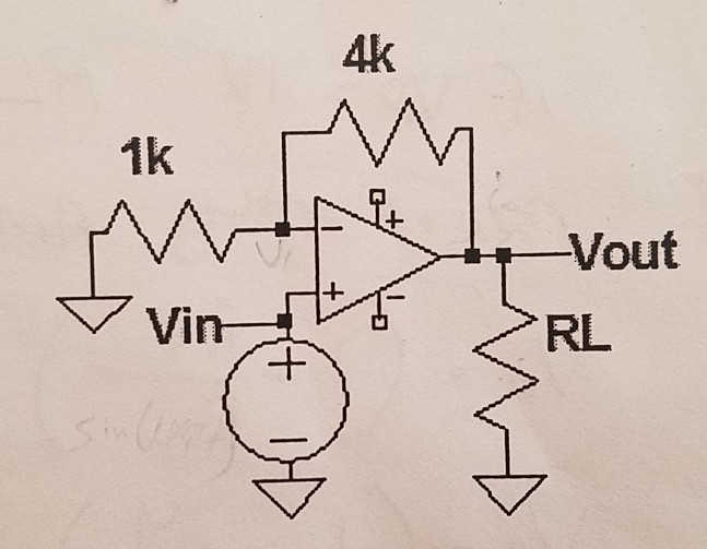 Solved Q2) (20 pts) A certain op amp has a maximum output | Chegg.com
