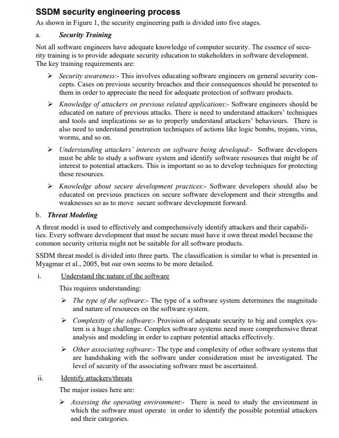 Solved Abstract Software security breaches are now very | Chegg.com