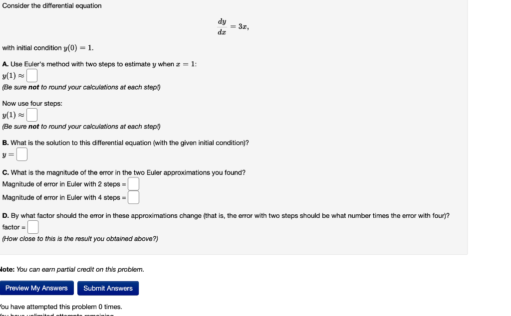 Solved Use Euler's method with step size 0.5 to compute the | Chegg.com