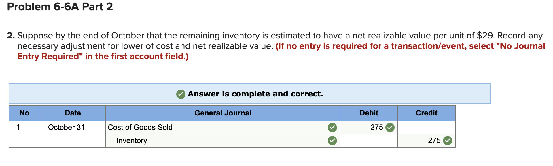Solved Required information Problem 6-6A Record transactions | Chegg.com