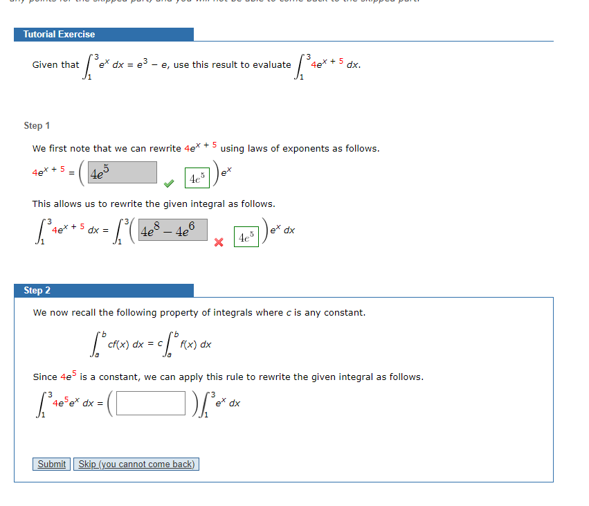 Solved We now recall the following property of integrals | Chegg.com