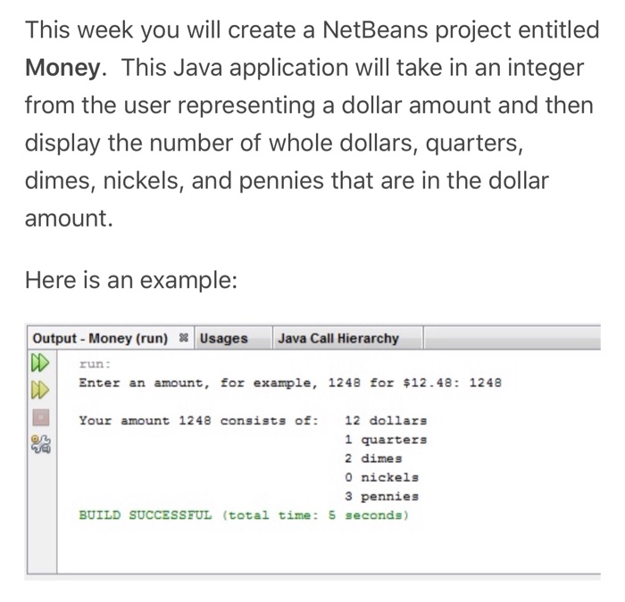 Solved Please help with JAVA: This Java application | Chegg.com