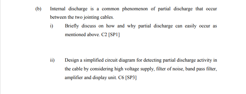 Solved (b) Internal discharge is a common phenomenon of | Chegg.com