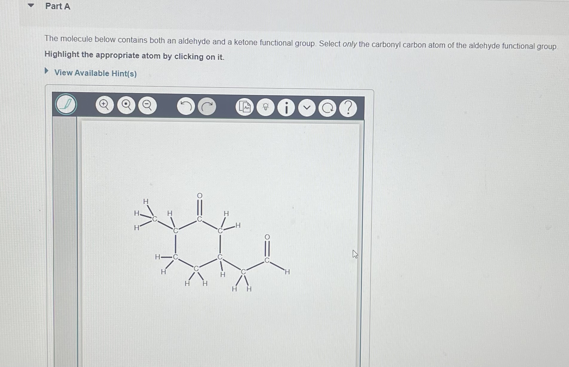Solved Name the aldehyde displayed below Enter the name. | Chegg.com