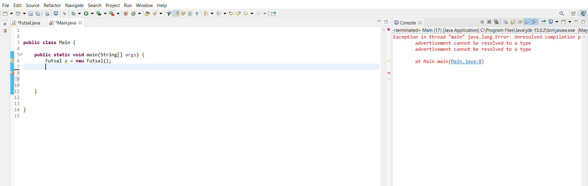 Solved Why it become error when I want to print class | Chegg.com