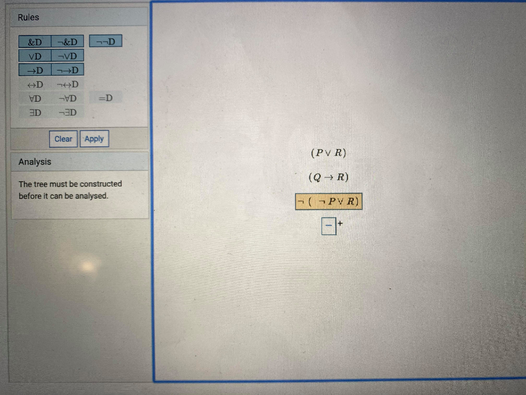 Solved Construct a truth-tree for this argument in order to | Chegg.com