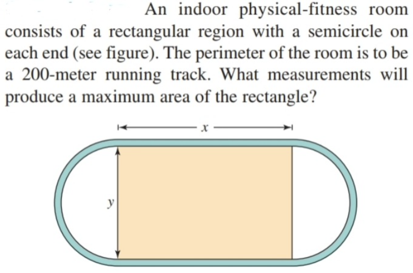 Solved An indoor physical-fitness room consists of a | Chegg.com