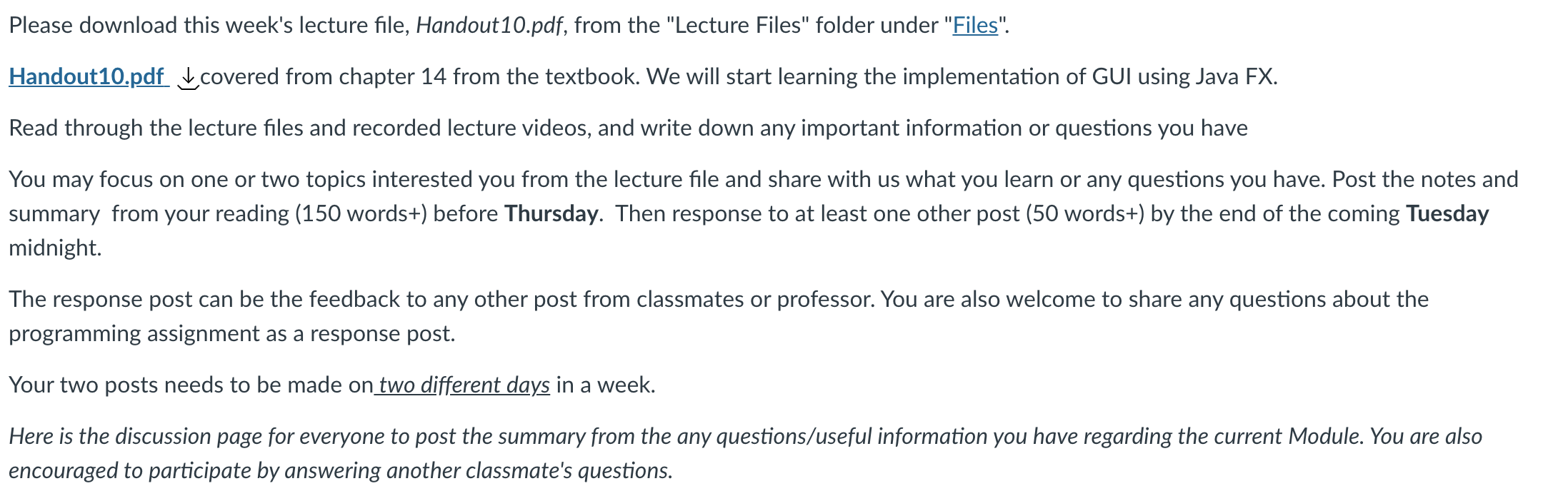 Solved II want you to basically explain how javafx works in | Chegg.com