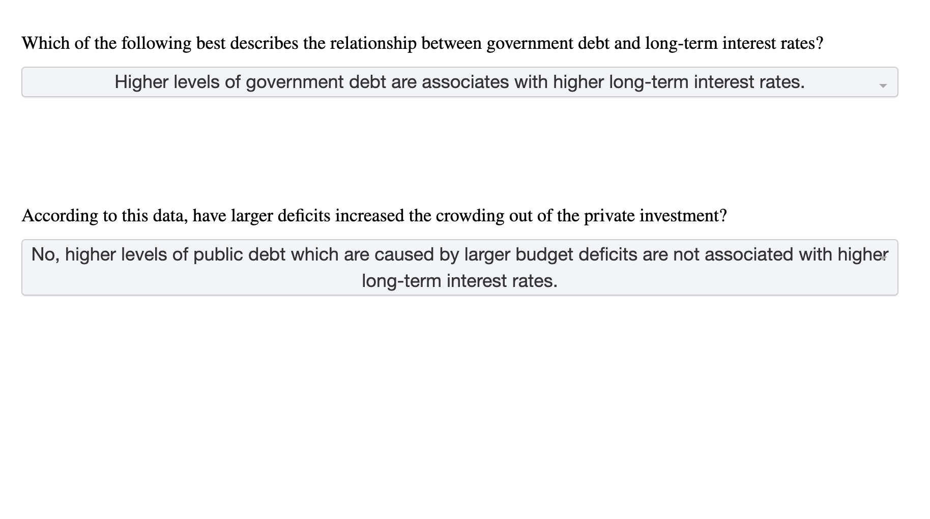 Solved Which of the following best describes the | Chegg.com