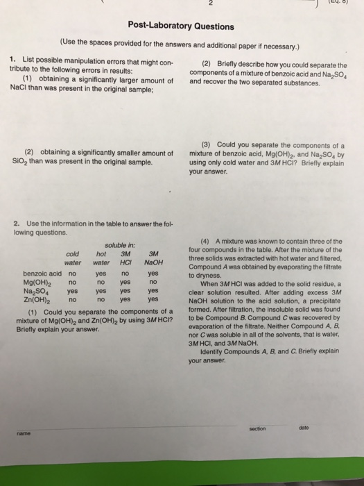 Solved List possible manipulation errors that might | Chegg.com