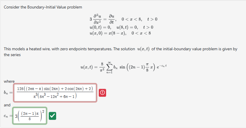 Solved Consider the Boundary-Initial Value | Chegg.com