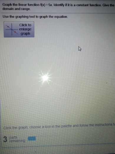 Solved Graph the linear function f(x)-5x. Identify if it is | Chegg.com