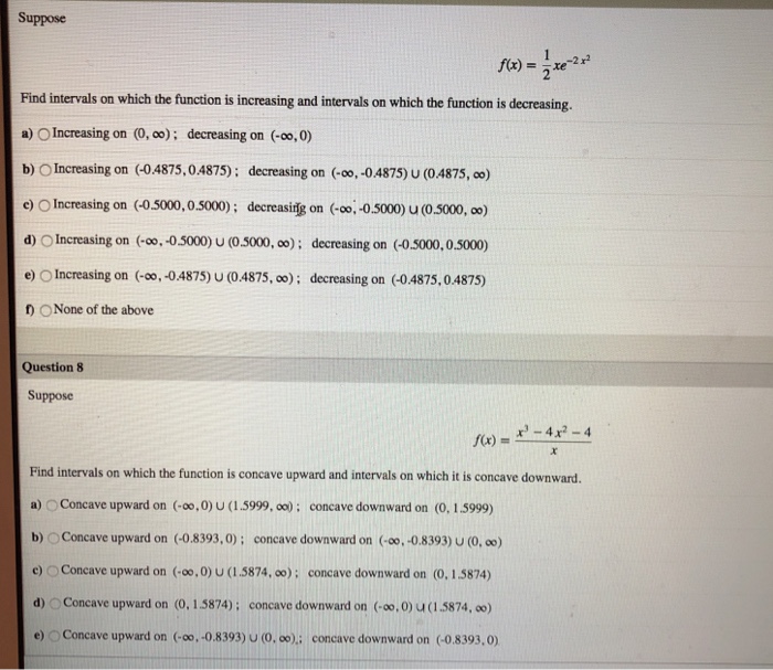 Solved Given the following graph of the second derivative of | Chegg.com