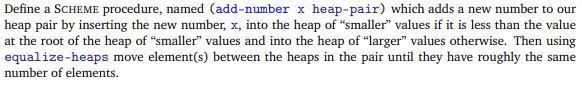 Define a SCHEME procedure, named (add-number x | Chegg.com