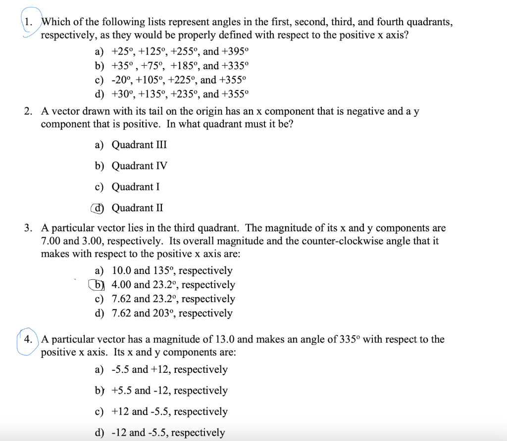 Solved QUESTIONS 1 AND 4 I NEED HELP WITH. I think I | Chegg.com