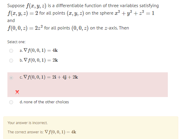 Solved Suppose f(x, y, z) is a differentiable function of | Chegg.com