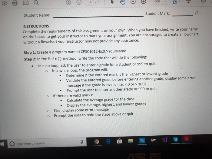 Solved Using c# event controlled loops and also write the | Chegg.com