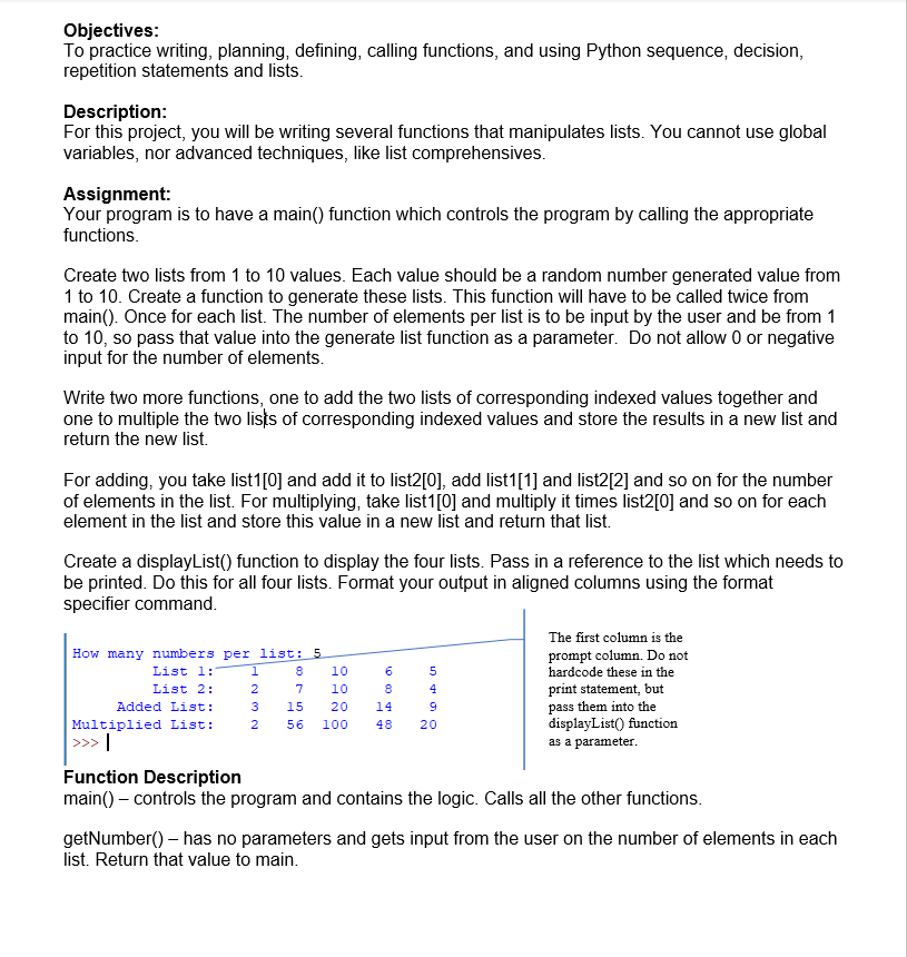 Objectives: To practice writing, planning, defining, | Chegg.com