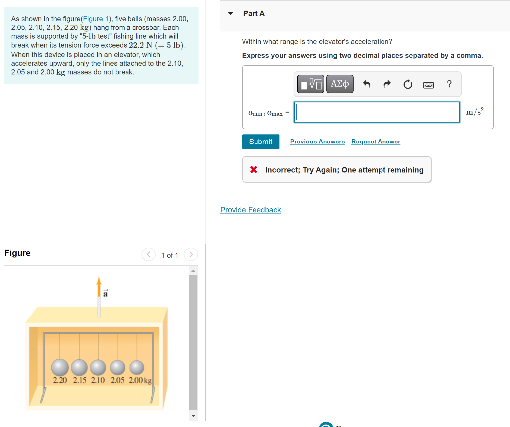 Solved As shown in the figure(Figure 1), five balls (masses | Chegg.com
